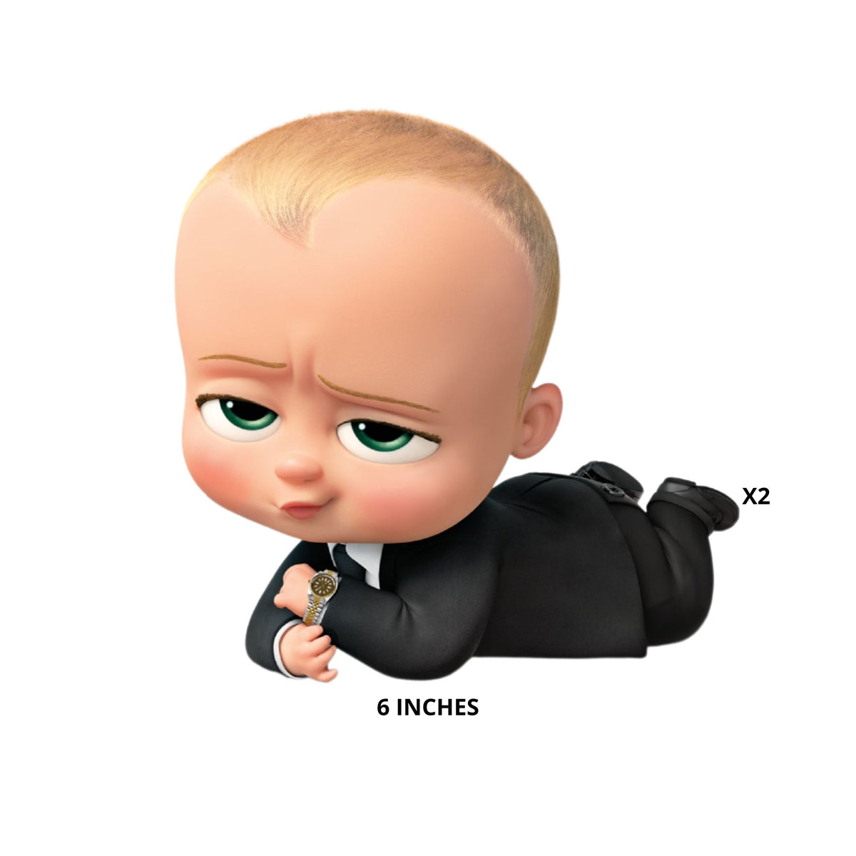 Boss Baby Boy Birthday Cutouts – (10 Pieces) – PartyDecor Mall